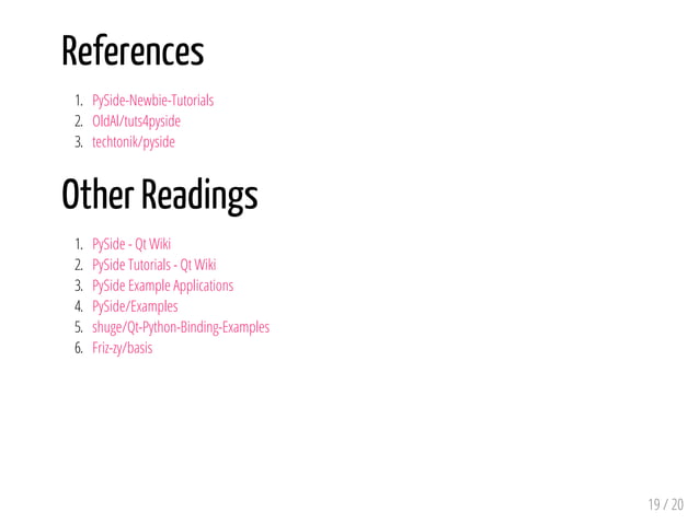 Python GUI PySide | PDF