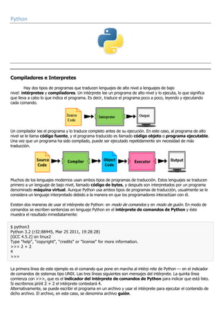 Python guia01 1 | PDF