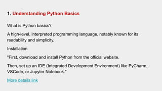 Beggining your career in python programming | PPT