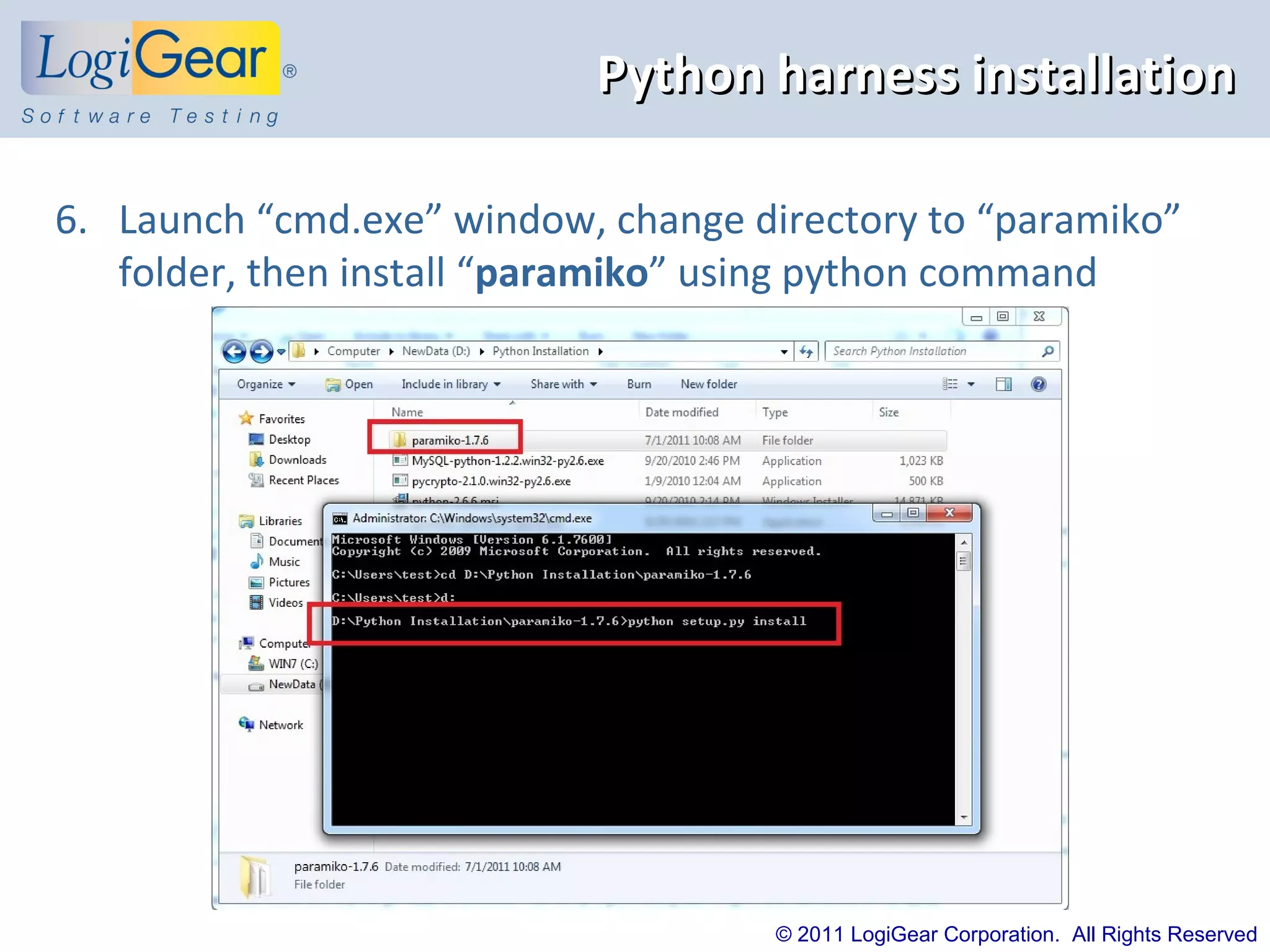 Python harness fundamental | PPT