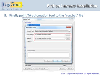 Python harness fundamental | PPT