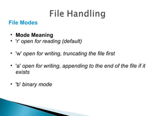 Python Kick Start | PPT