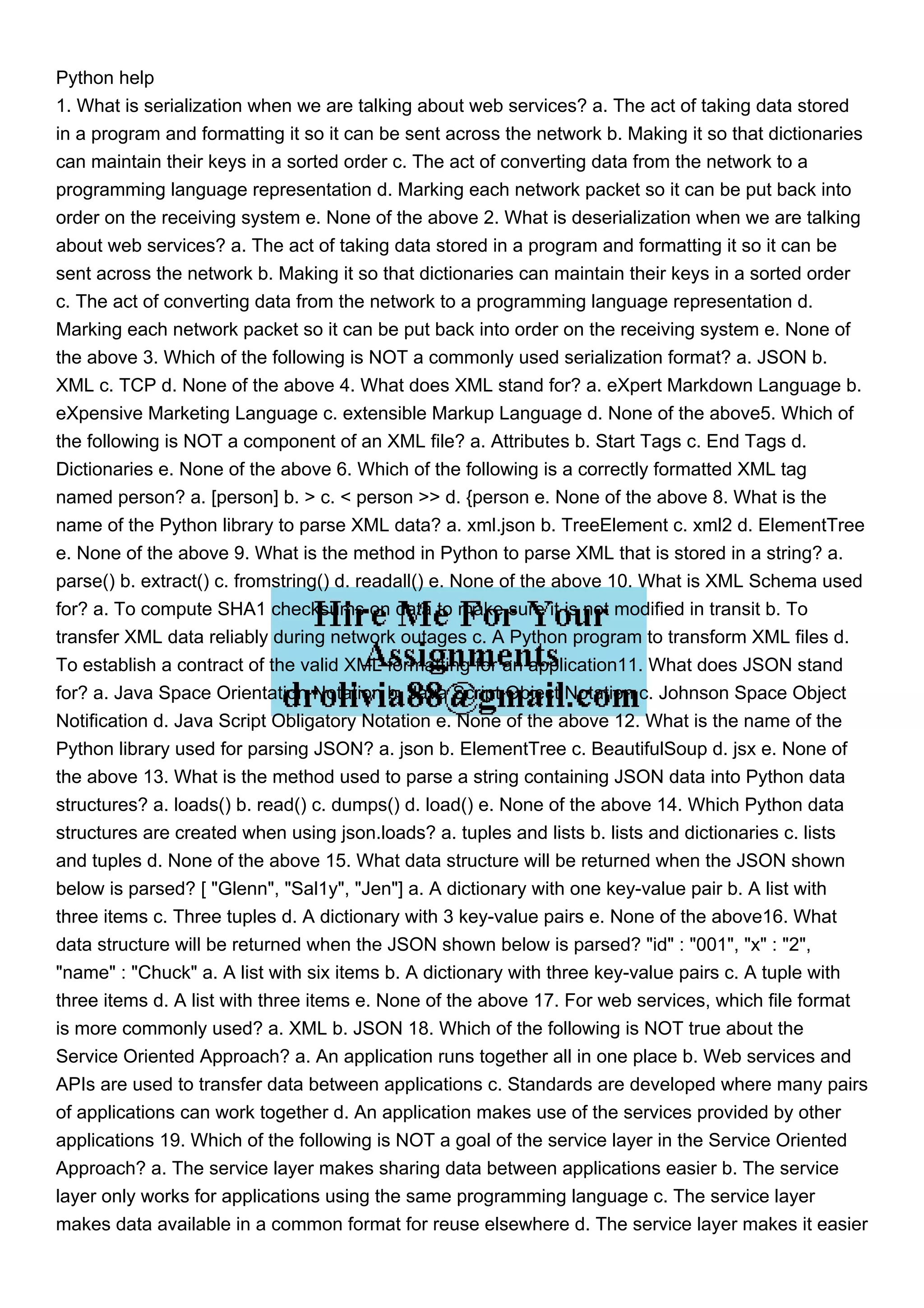 Python help 1 What is serialization when we are talking abo.pdf ...