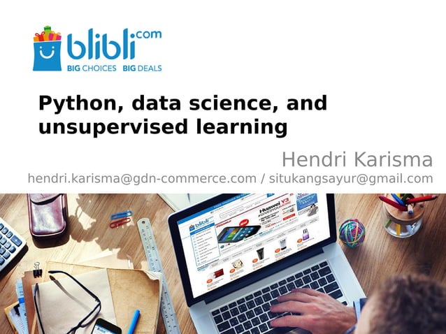 Python, Data science, and Unsupervised learning | PPT | Free Download