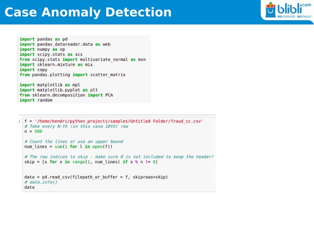 Python, Data science, and Unsupervised learning | PPT