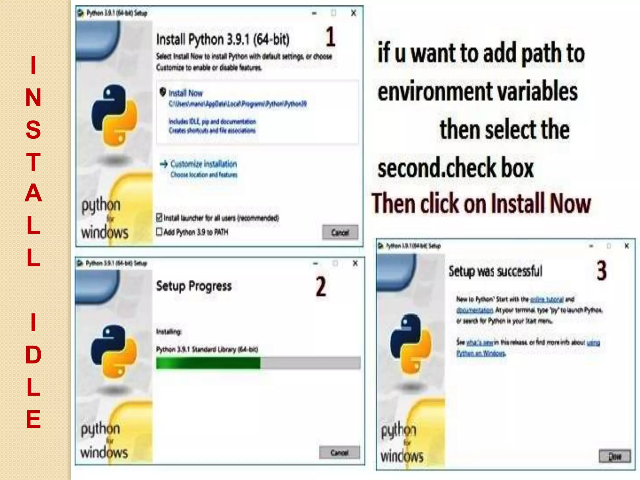 Introduction To Python Ides Ppt