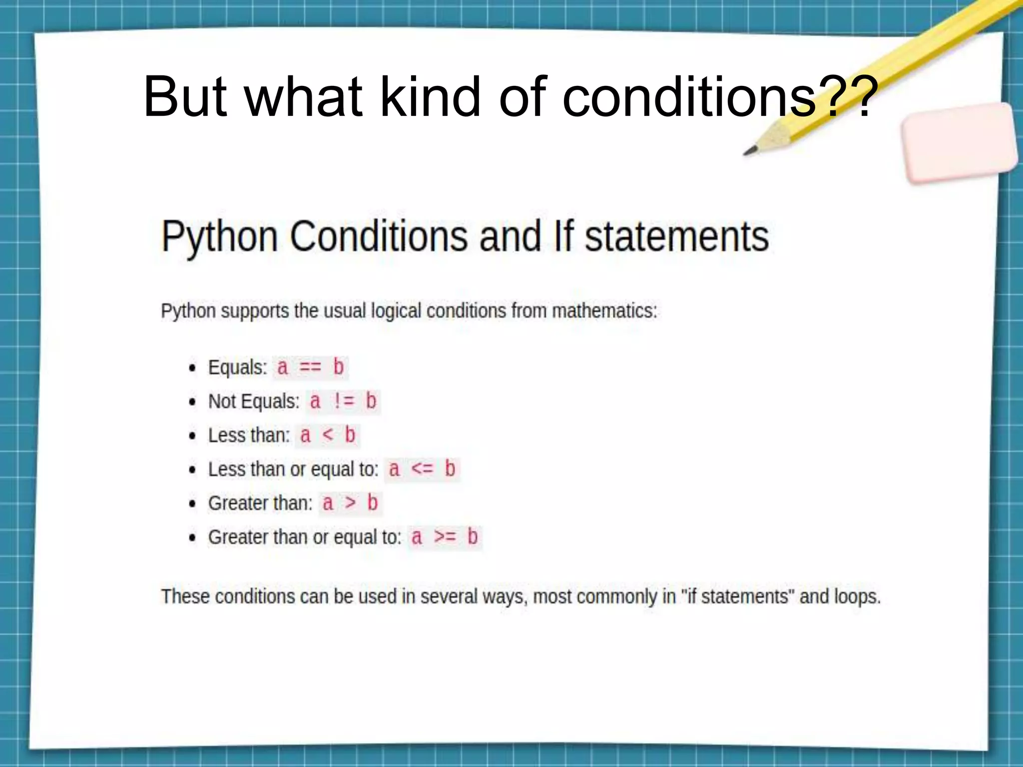 Python if for | PPTX