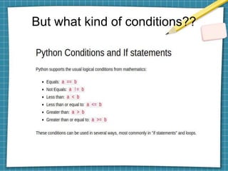 Python if for | PPTX