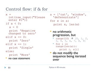 Python in 90mins | PPT