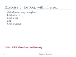 Python in 90mins | PPT