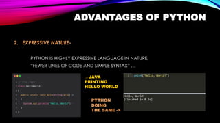 Python in brief by someone living on this planet | PPTX | Programming ...