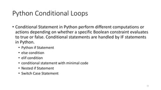 Python indroduction | PDF