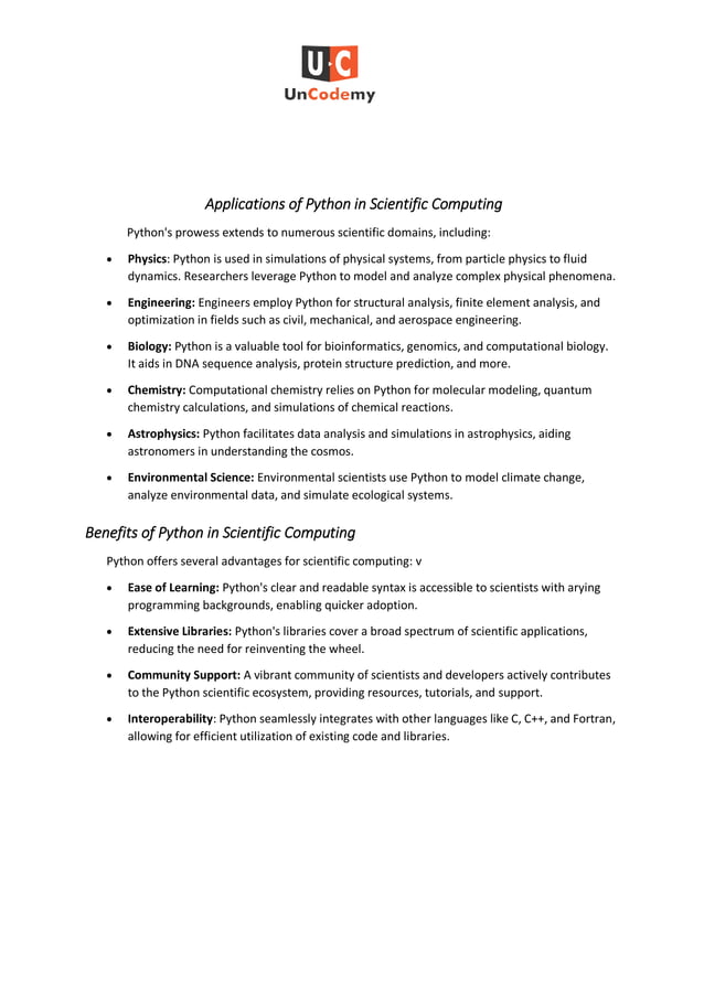 Python In Scientific Computing Pdf