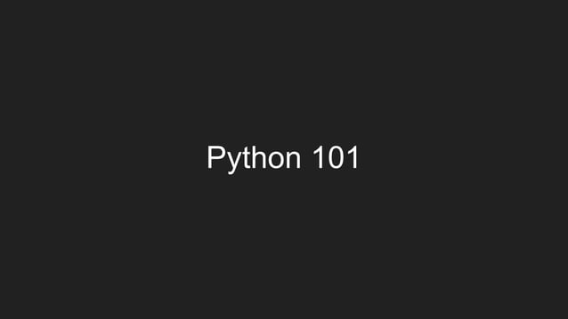 Reconnaissance using Python | PPT