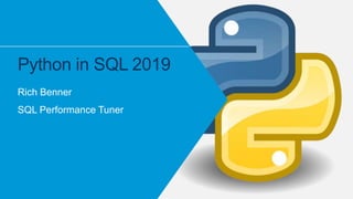 Python in SQL 2019 | PPT | Free Download