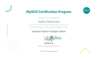Python Installation.pdf