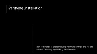 Python Installation for Installation .pptx
