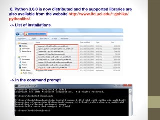 Installing Python on Windows OS | PPT