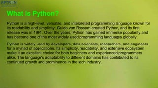 Best Python Institute in Noida. pptx | PPT