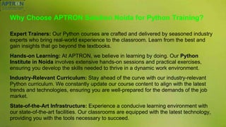 Best Python Institute in Noida. pptx | PPT