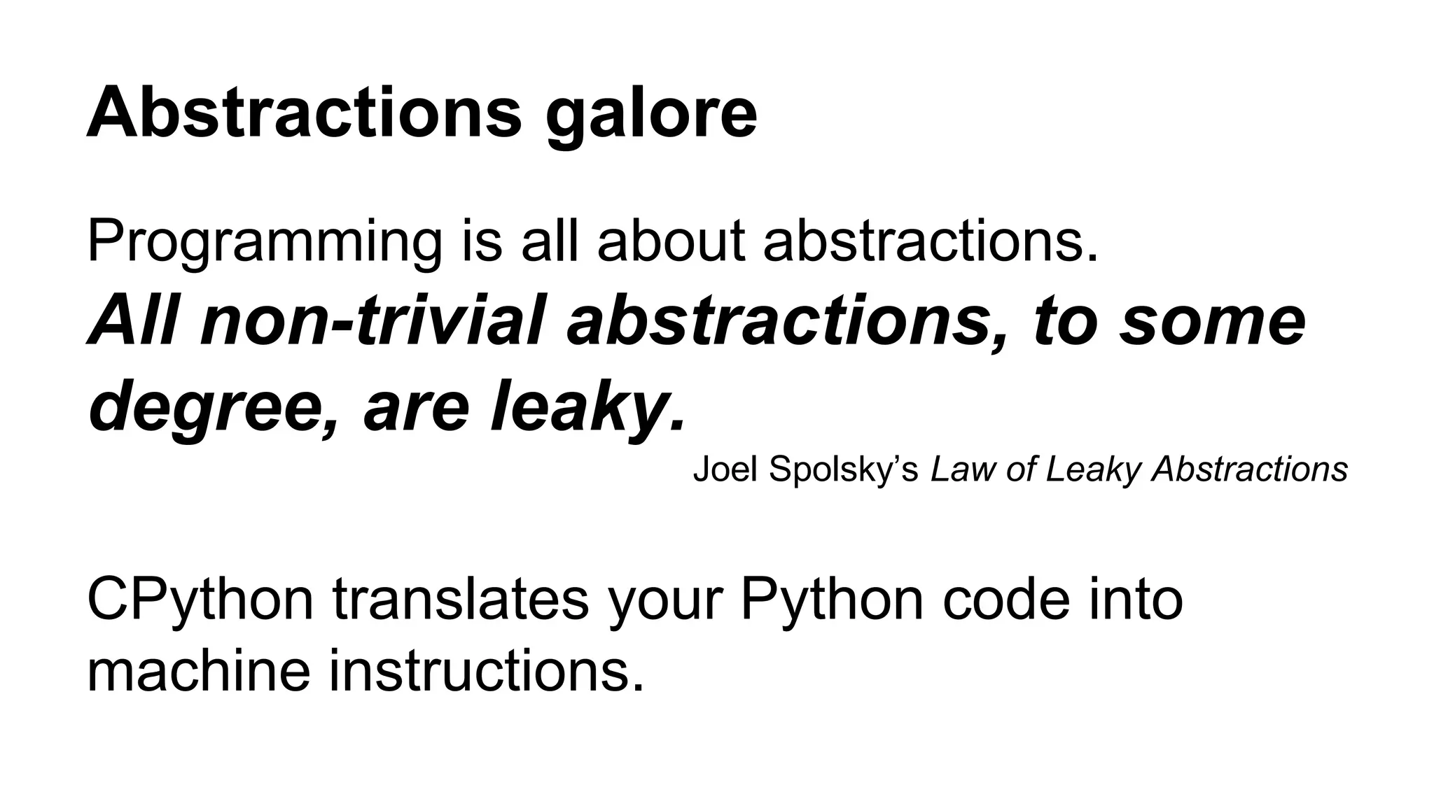 Python Internals Optimization Choices Made - Codementors Office Hours with Stack Overflow #1 ...