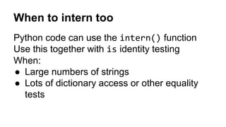 Python Internals Optimization Choices Made - Codementors Office Hours with Stack Overflow #1 ...