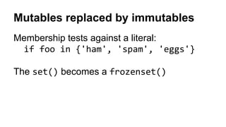 Python Internals Optimization Choices Made - Codementors Office Hours with Stack Overflow #1 ...