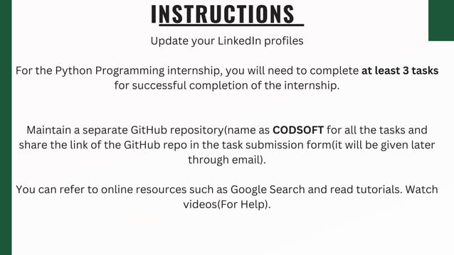 Python Internship With Making Some Intresting Programs Pdf Web Development Internet