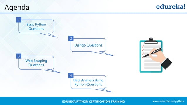 Python Interview Questions And Answers 2019 Edureka