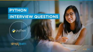 Python Interview Questions | Python Interview Questions And Answers ...