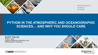 Python in the Atmospheric sciences | PPTX