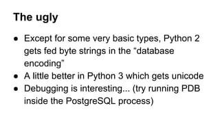 Python in the database | PDF | Databases | Computer Software and ...