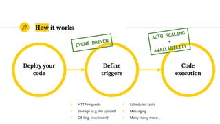Python in the serverless era (PyCon 2017) | PPT