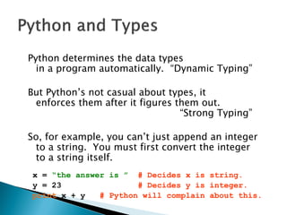 Pythonintro | PDF