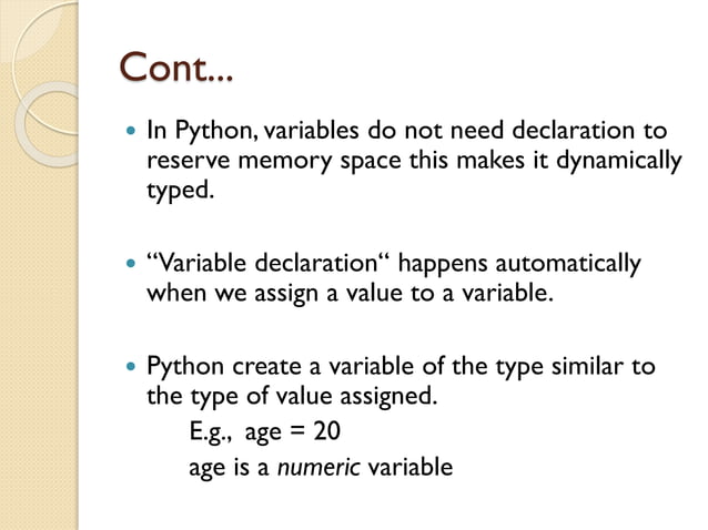 Python-01| Fundamentals | PDF