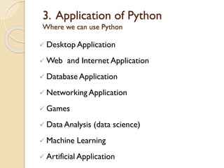 Python-01| Fundamentals | PPT