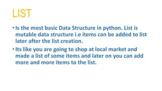 Python intro | PPT