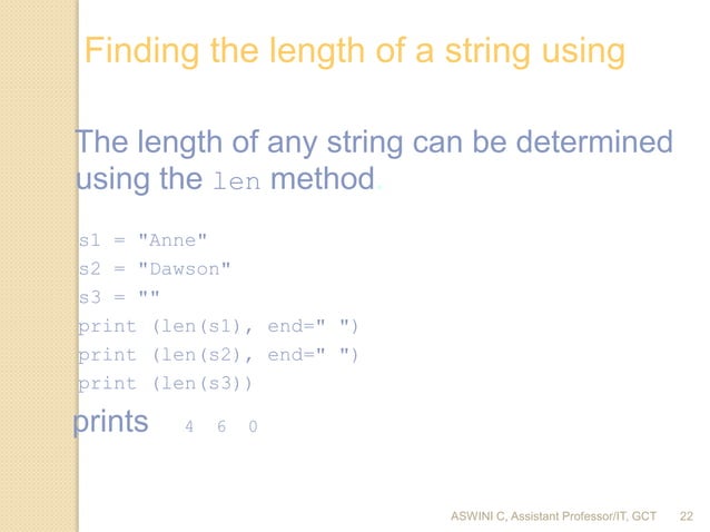 Introduction to Python | PPT