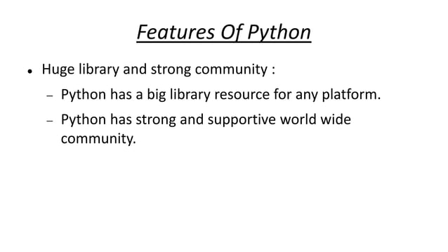 Introduction To Python Programming I Ppt 2983
