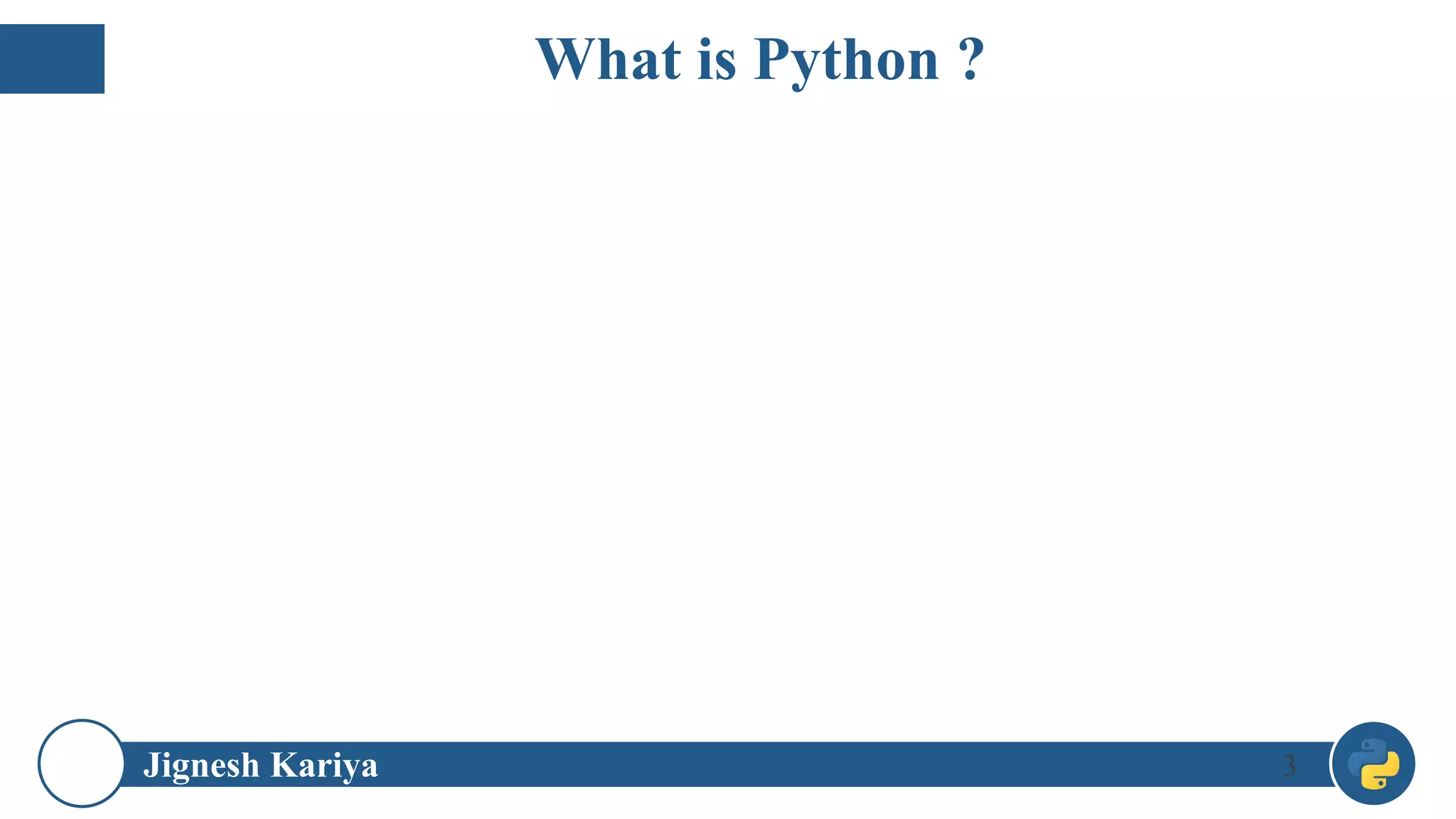 Python introduction | PDF