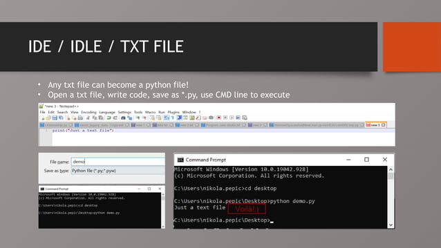 Python Programming Language General Intorduction Ppt
