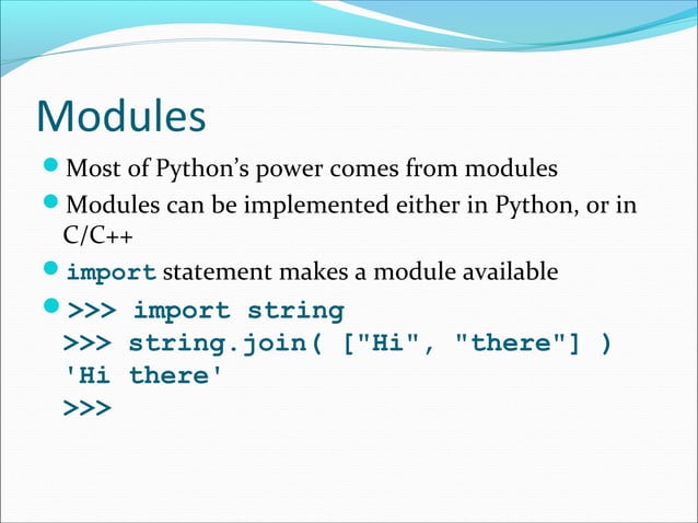 Pythonintroduction Ppt
