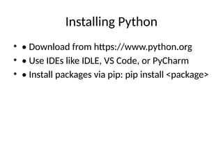 Python Introduction Presentation Pptx Gss Sus Pptx