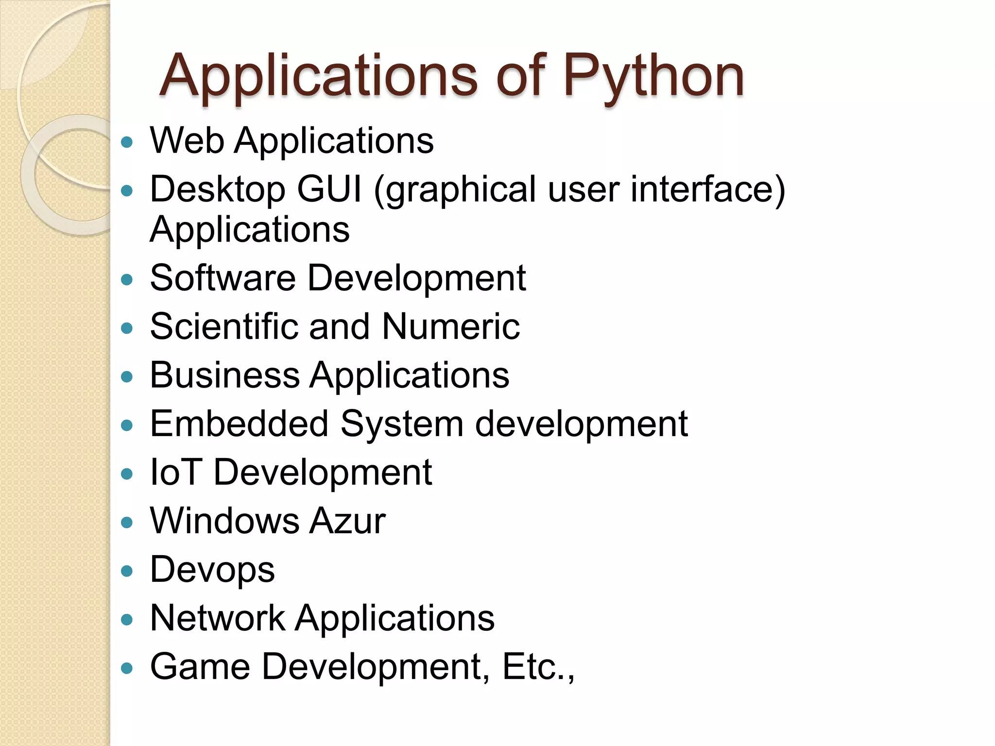 Python Introduction Towards Data Science Ppt