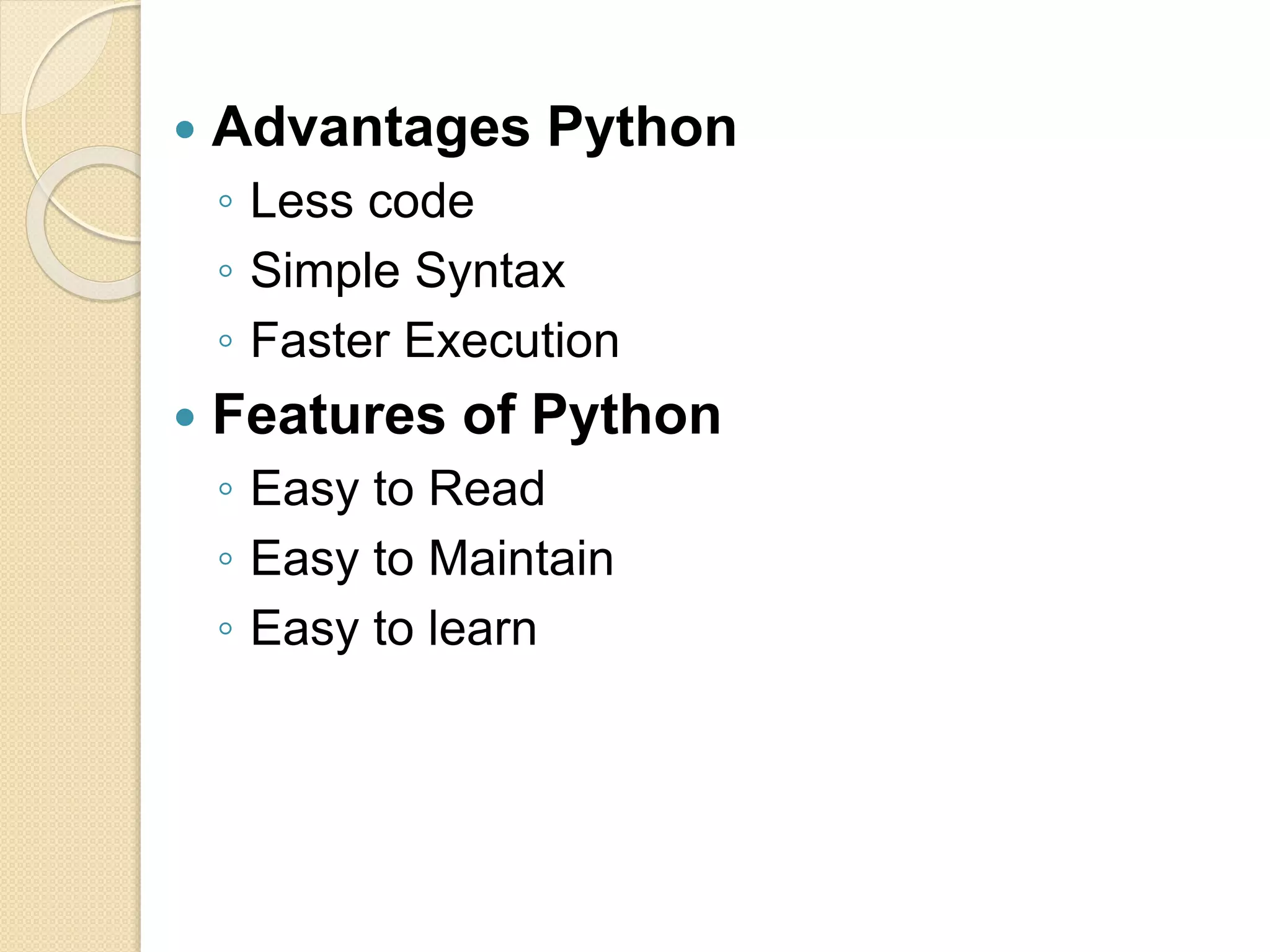 Python Introduction Towards Data Science Ppt