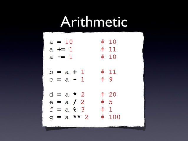 Introduction to Python | PPT