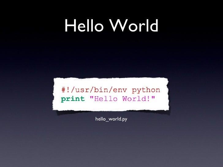 Introduction to Python