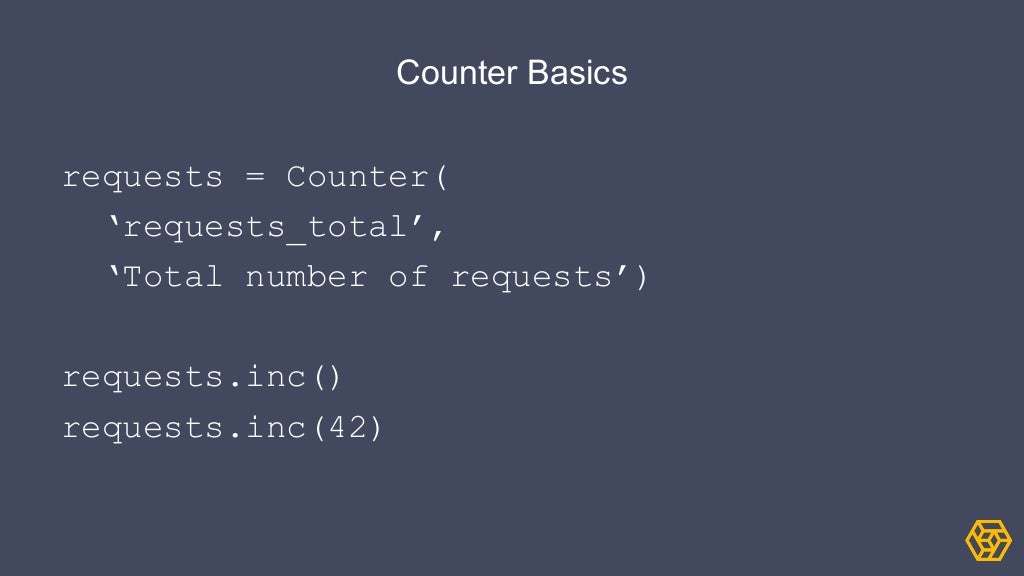 Monitoring Your Python With Prometheus Python Ireland April 2015