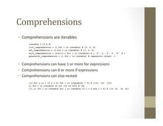 Python iteration | PDF