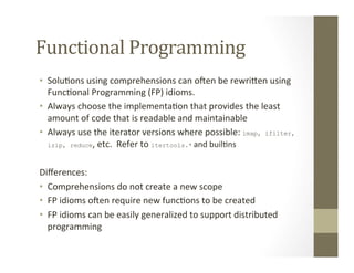 Python iteration | PDF